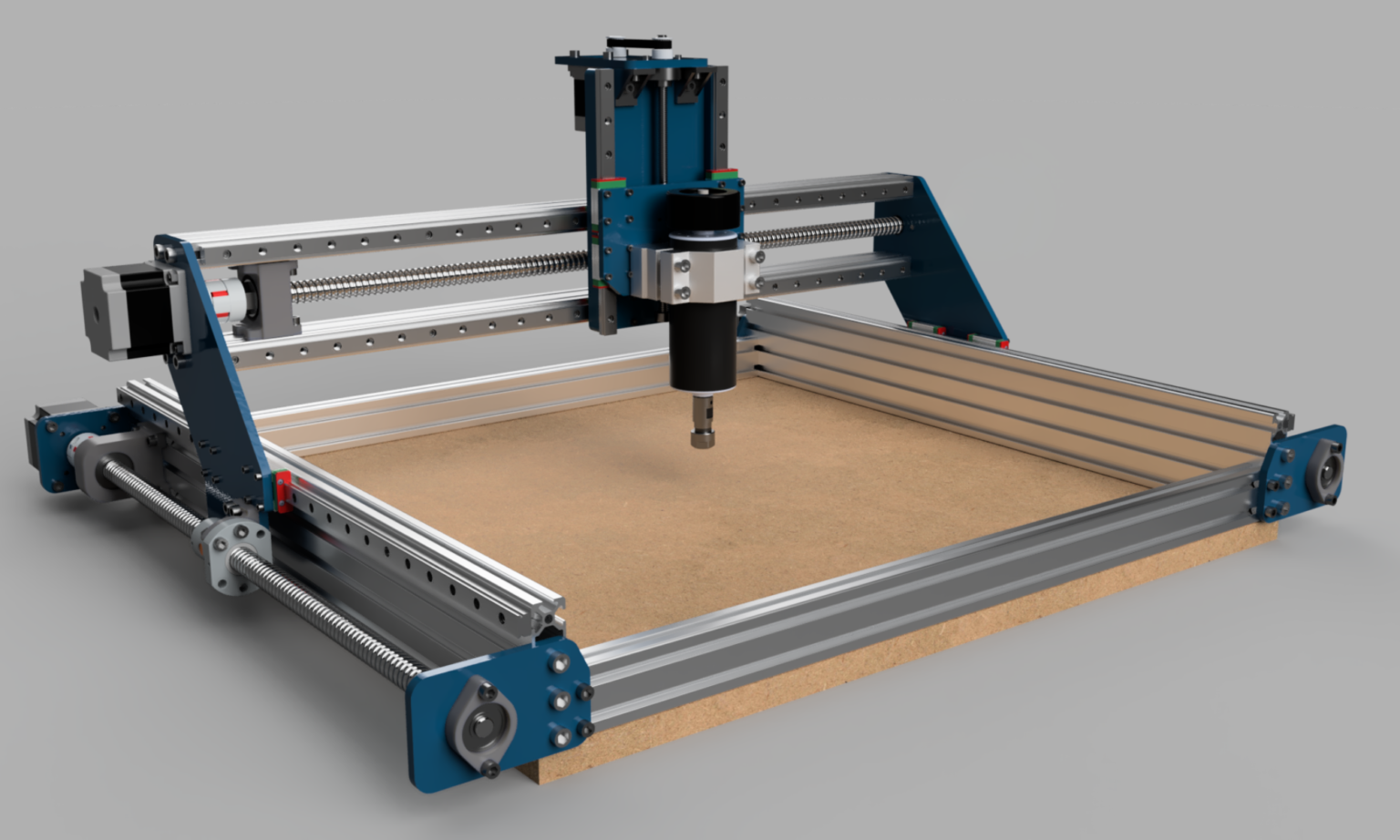 IndyMill - DIY Open Source Metal CNC Machine | Build Your Own CNC Router - Indystry.cc