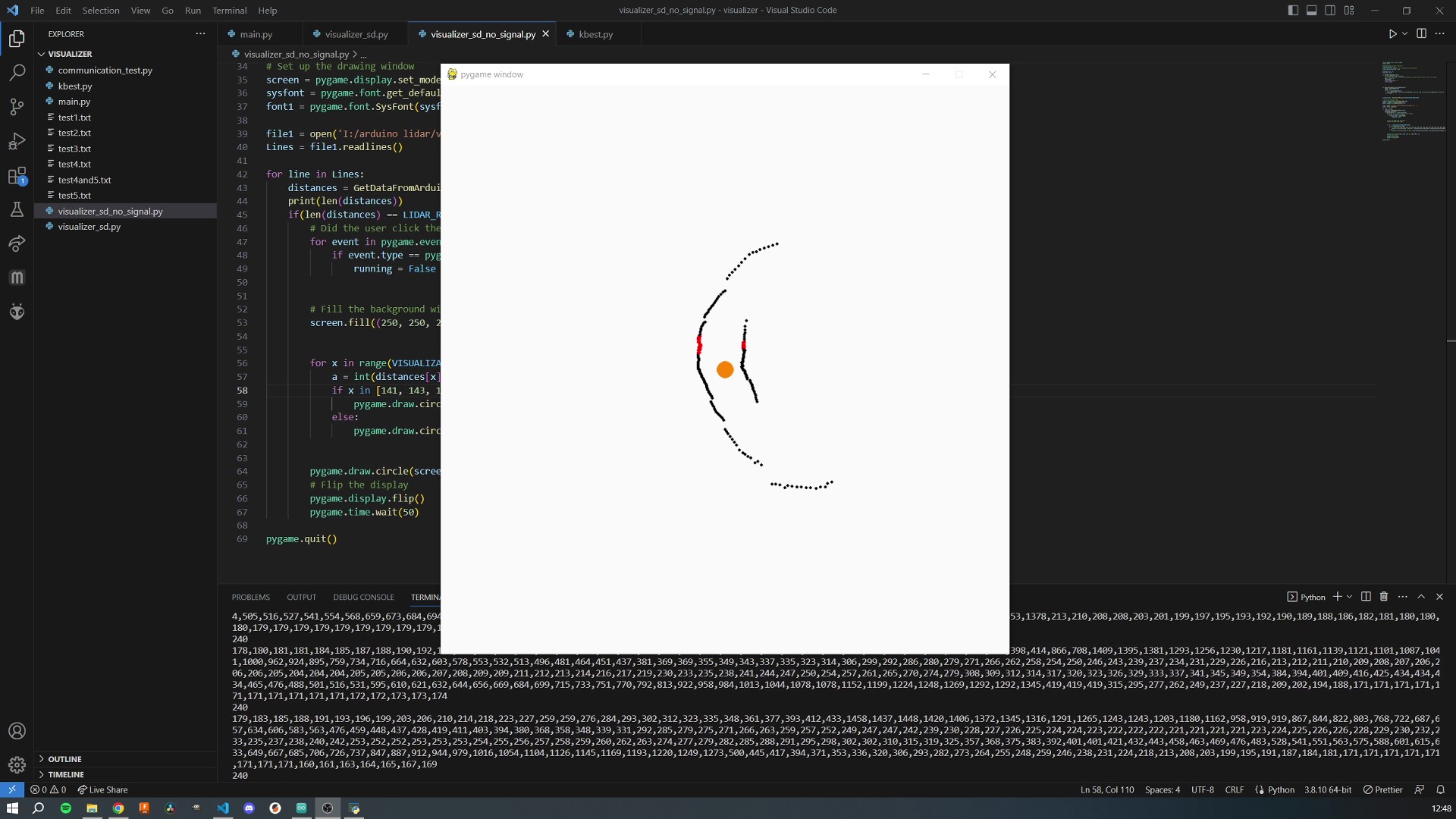 Machine Learning Robot Driving Autonomously with Arduino and LIDAR ...