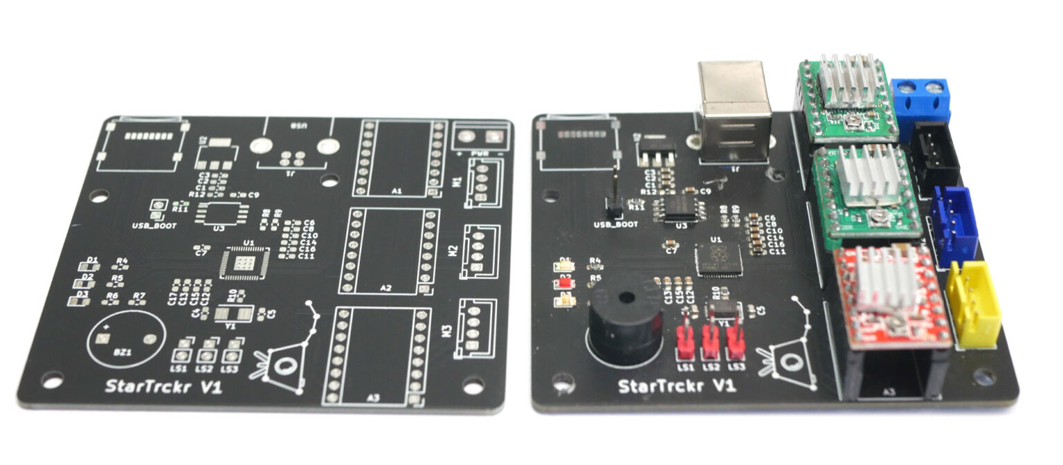 3 axis star tracking system for astrophotography - StarTrckr - Indystry.cc