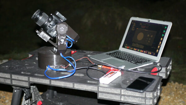 3 axis star tracking system for astrophotography - StarTrckr - Indystry.cc